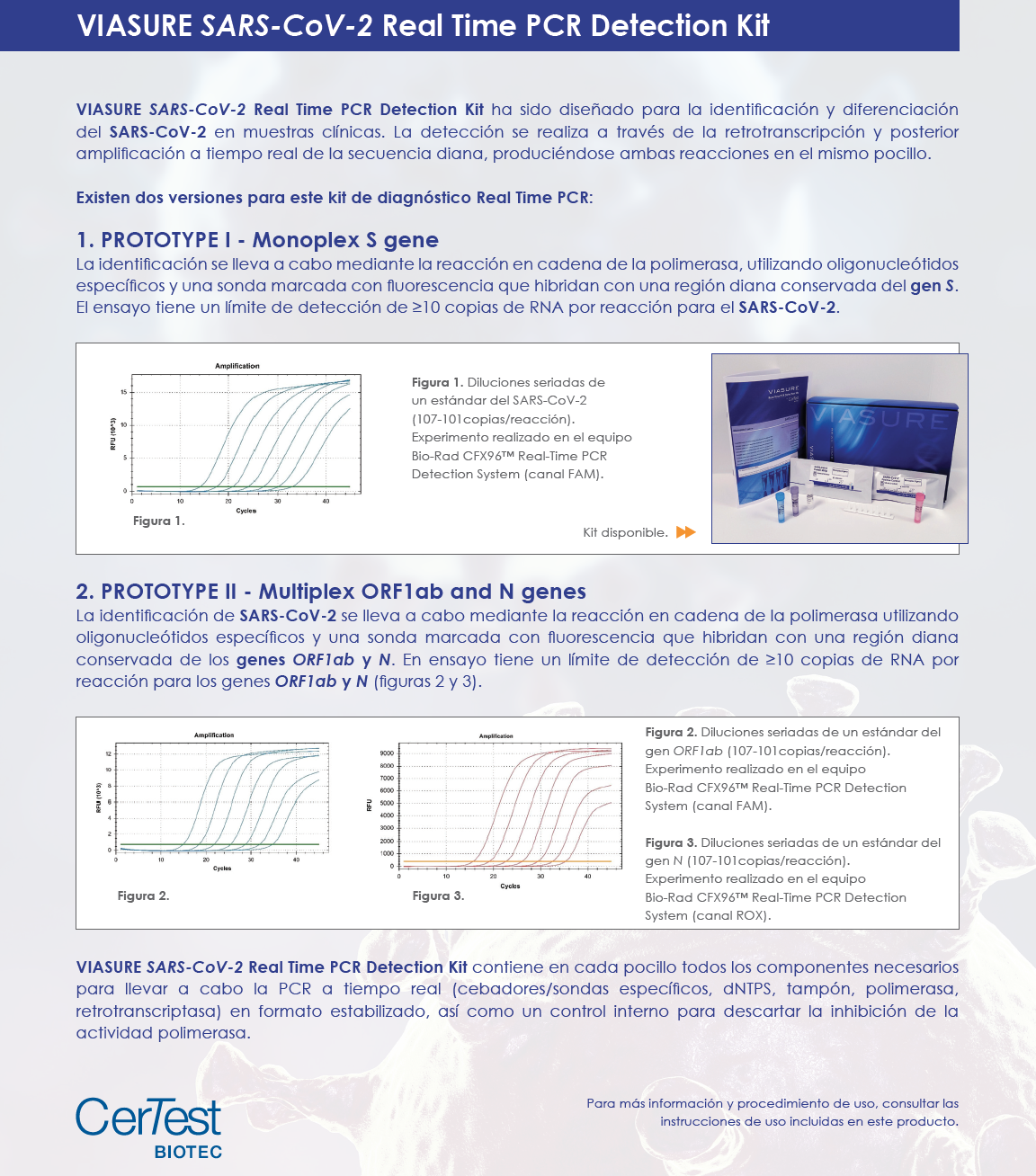 Viasure SARS-CoV-2: Real Time Detection Kit :: Mbgroup-cl